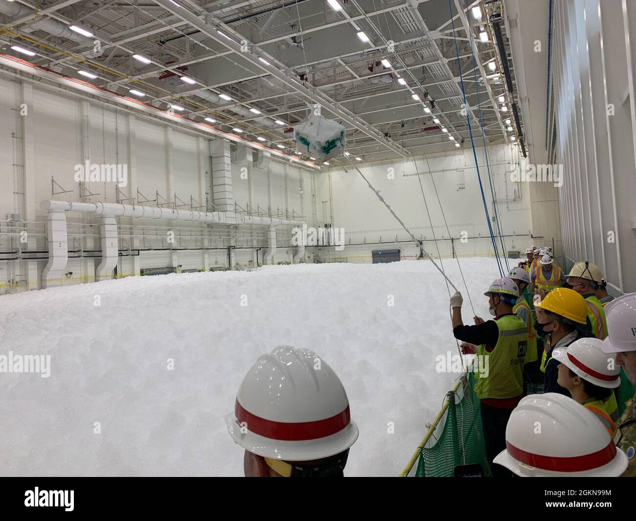 The Far East District engineer team passed a major milestone in the ...