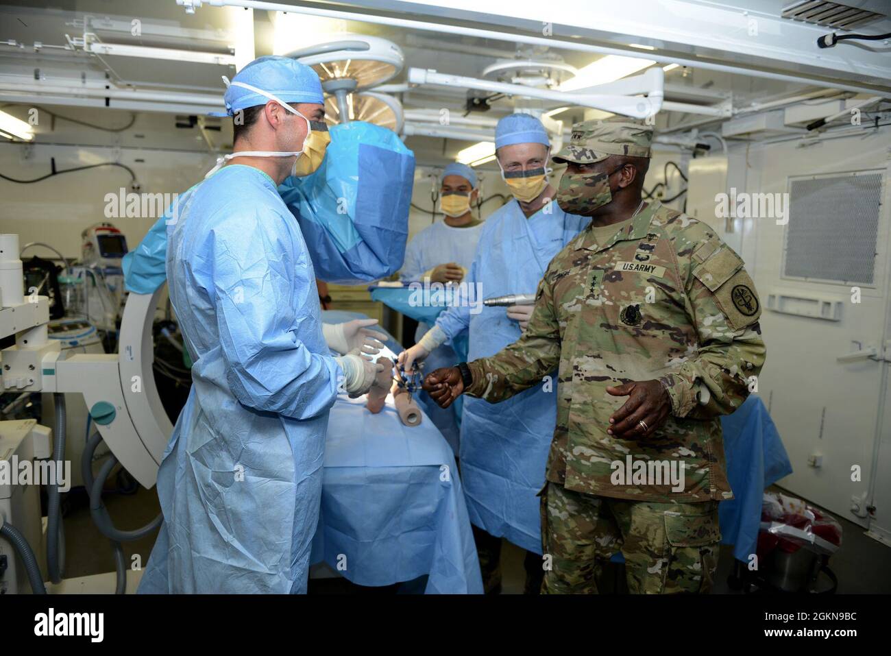 Lt. Gen. R. Scott Dingle, the Army Surgeon General and Commanding ...