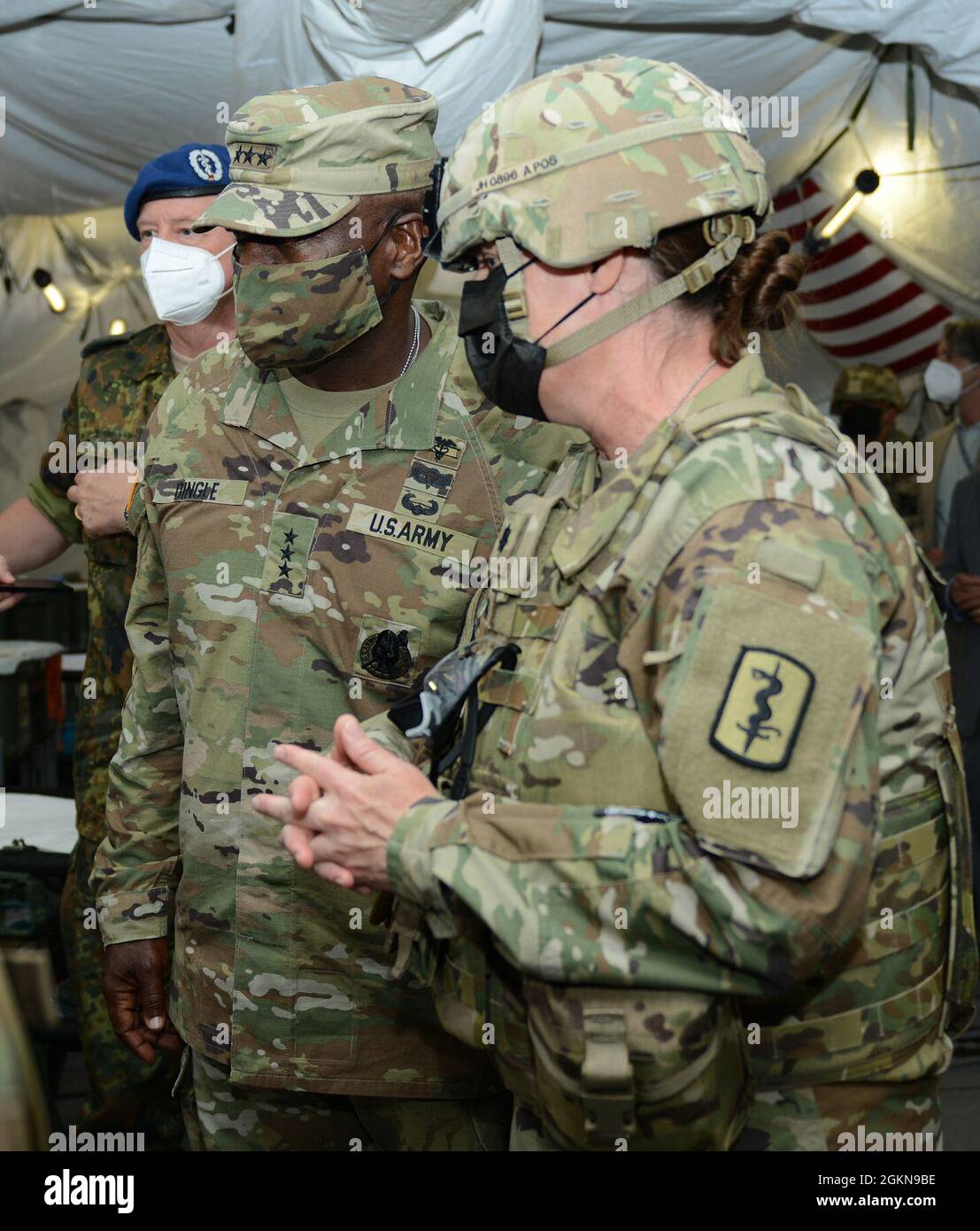 Lt. Gen. R. Scott Dingle, the Army Surgeon General and Commanding ...