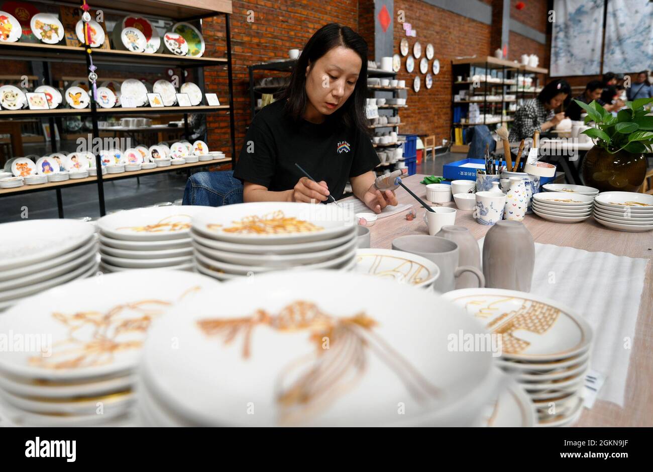 Xuanhua, Xuanhua, China. 15th Sep, 2021. On September 15, 2021, the ...