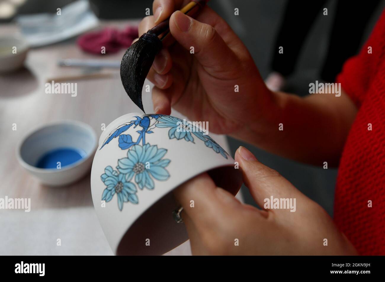 Xuanhua, Xuanhua, China. 15th Sep, 2021. On September 15, 2021, the ...