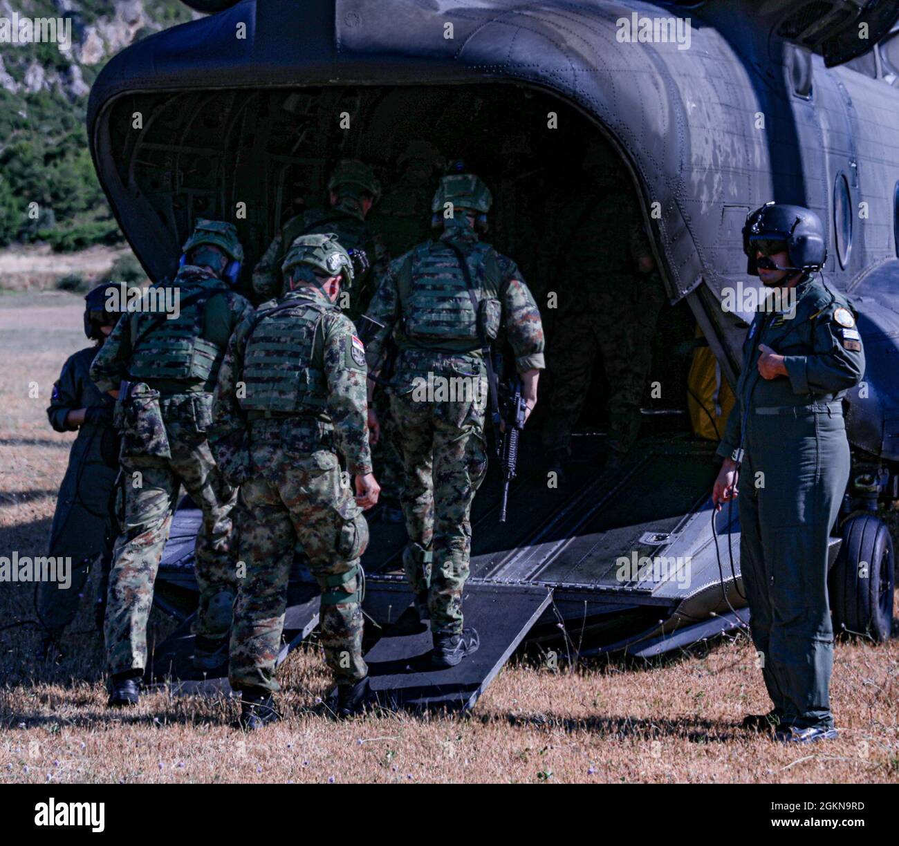 Special Operations Forces from Cyprus, Greece, Serbia, and the United ...
