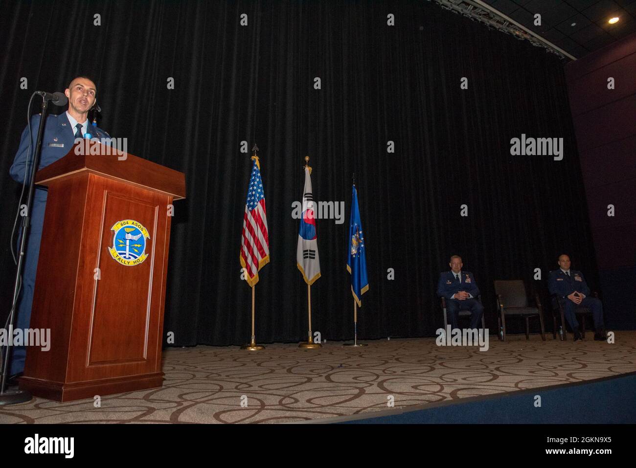U.S. Air Force Lt. Col. Kenneth Hills, 604th Air Support Operations ...