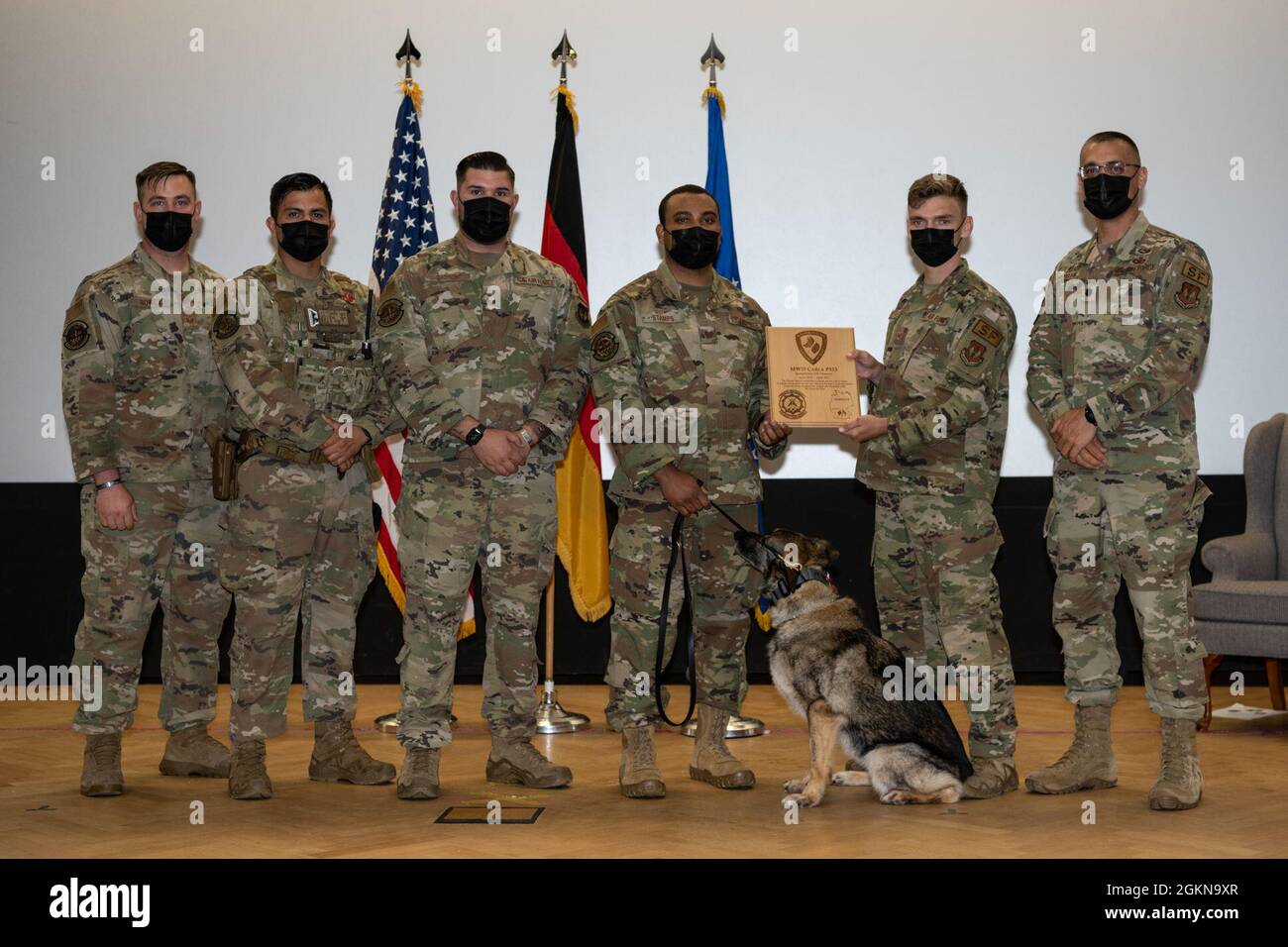 U.S. Air Force Lt. Col. Ben Washburn, 52nd Security Forces Squadron ...