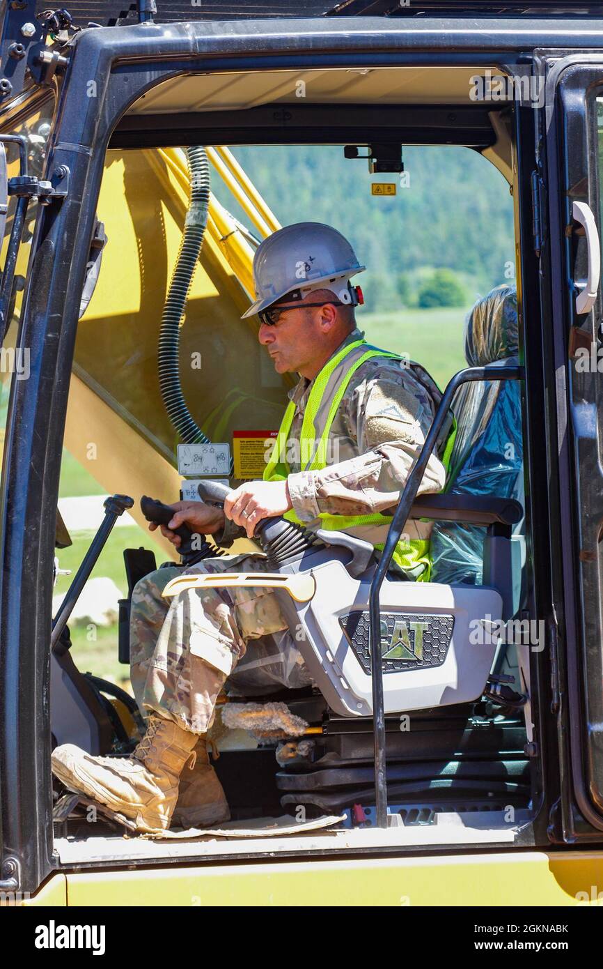 Chief Warrant Officer 2 Raymond Cowden, a construction engineering ...