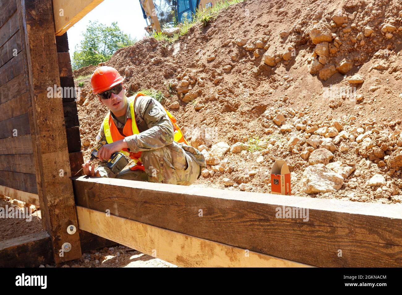 Sgt. Tyler Eckersley, a horizontal construction engineer with third ...