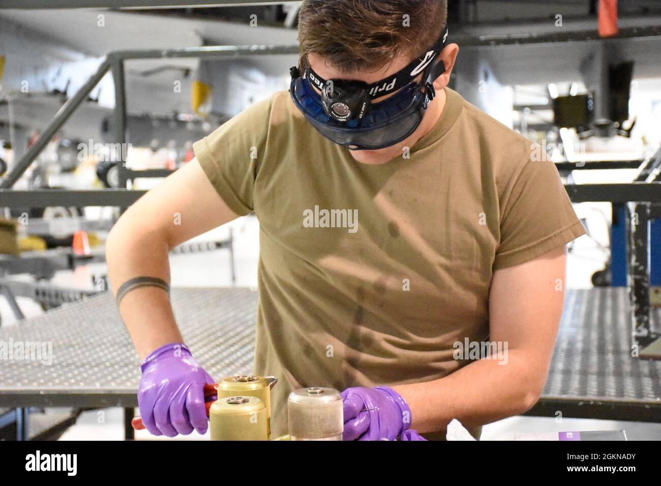 Airmen assigned to the 442d Maintenance Group conduct scheduled and ...