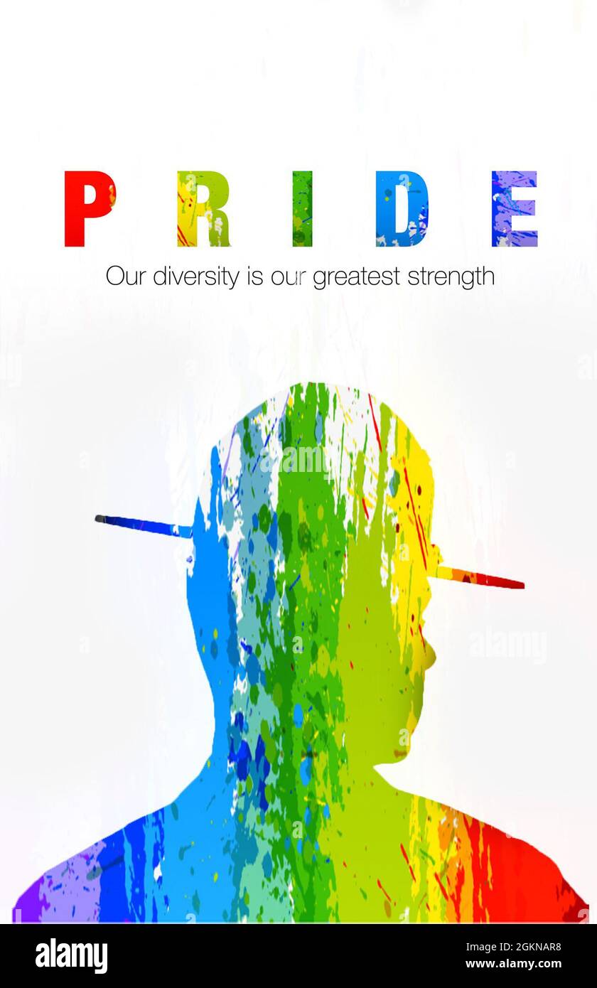 Pride: Diversity is our greatest strength Stock Photo - Alamy