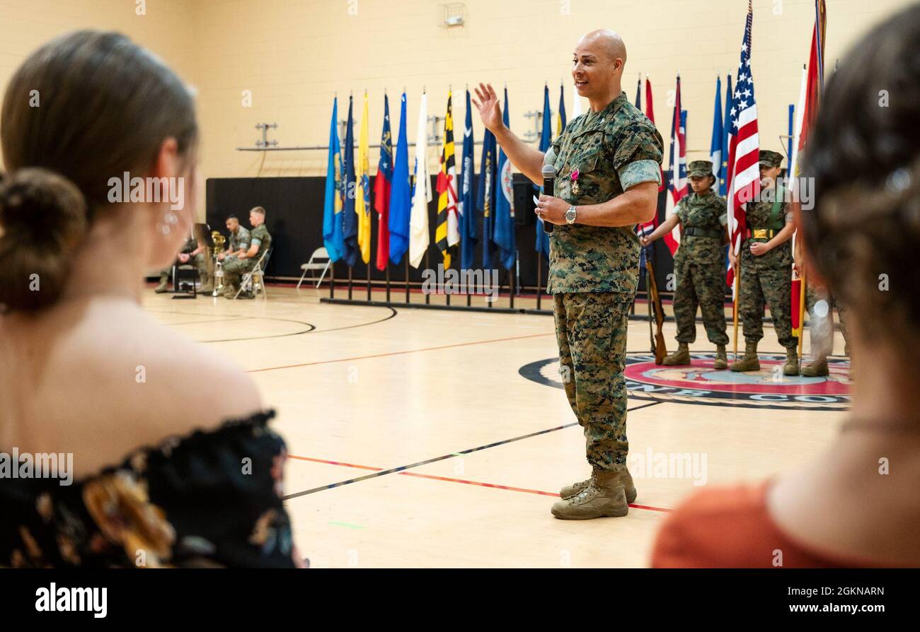 NORFOLK, Virginia (June 4, 2021) -- U.S. Marine Corps Col. Mark R. Reid ...