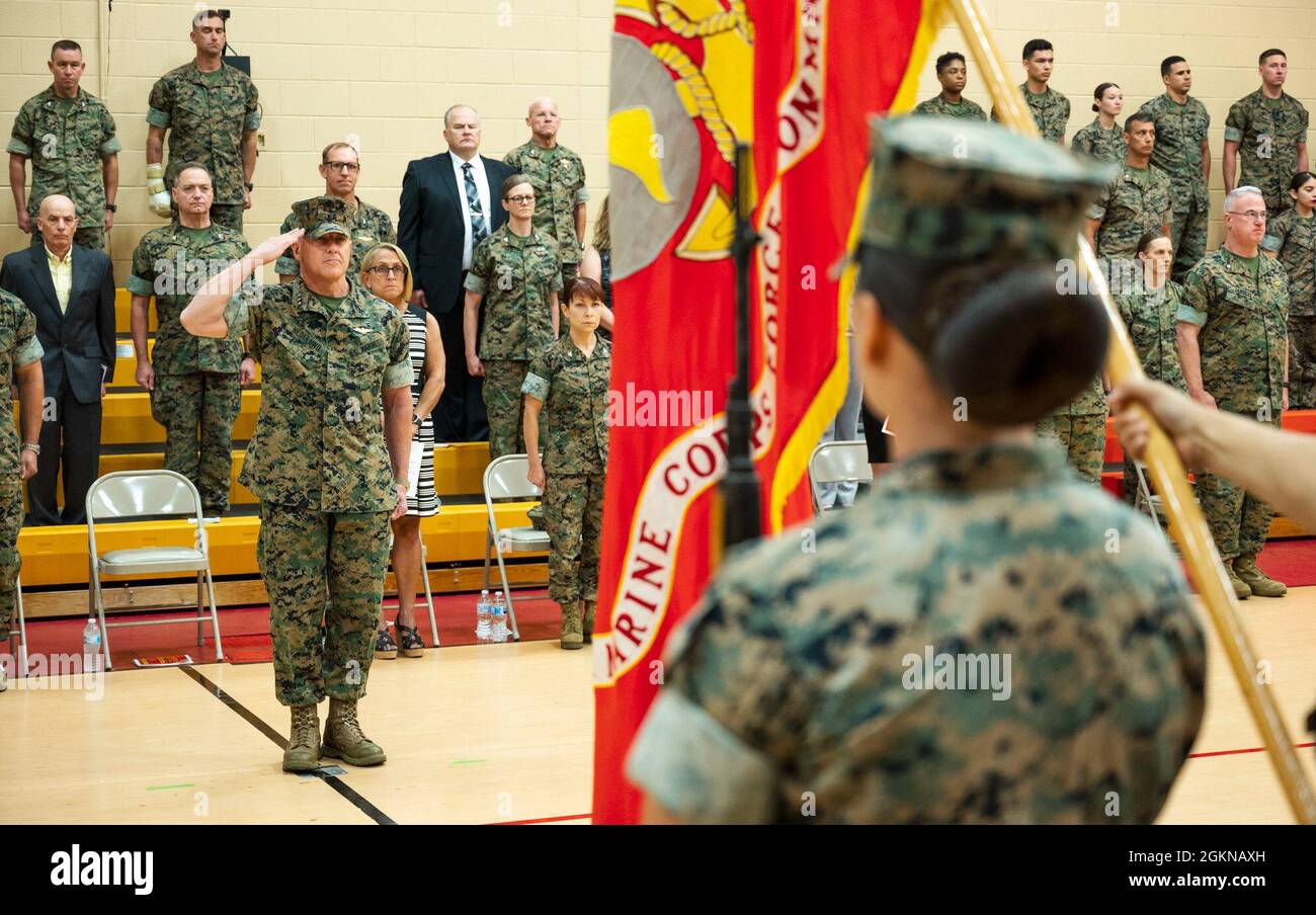 NORFOLK, Virginia (June 4, 2021) -- U.S. Marine Corps Lt. Gen. Robert F ...