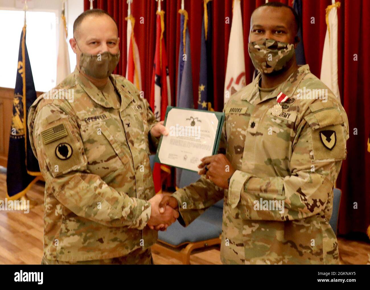 Col. Richard H. Pfeiffer, the commander of the 408th Contracting ...