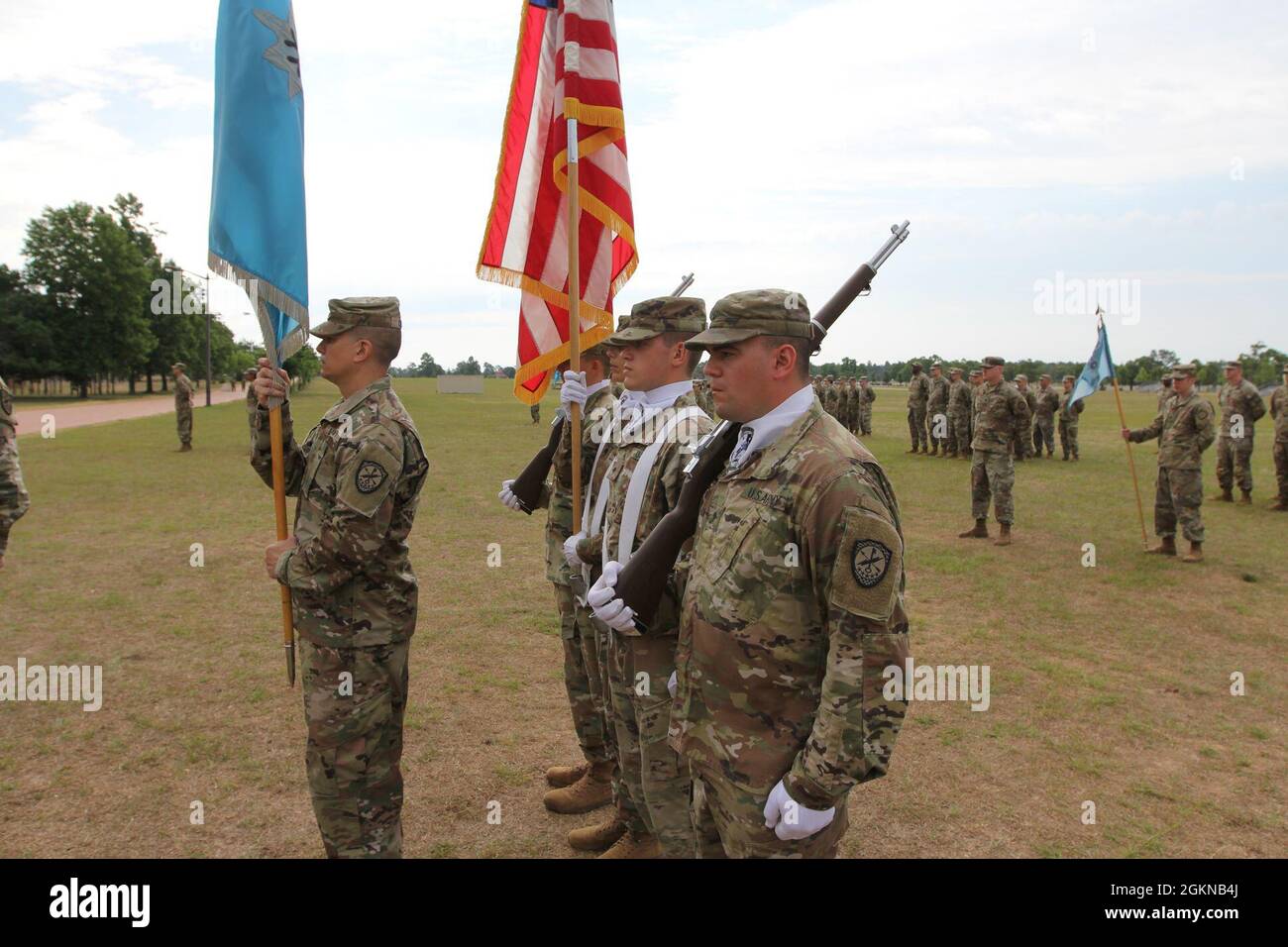 FORT GORDON, Ga. – Command Sgt. Maj. Samuel Crislip, the senior ...