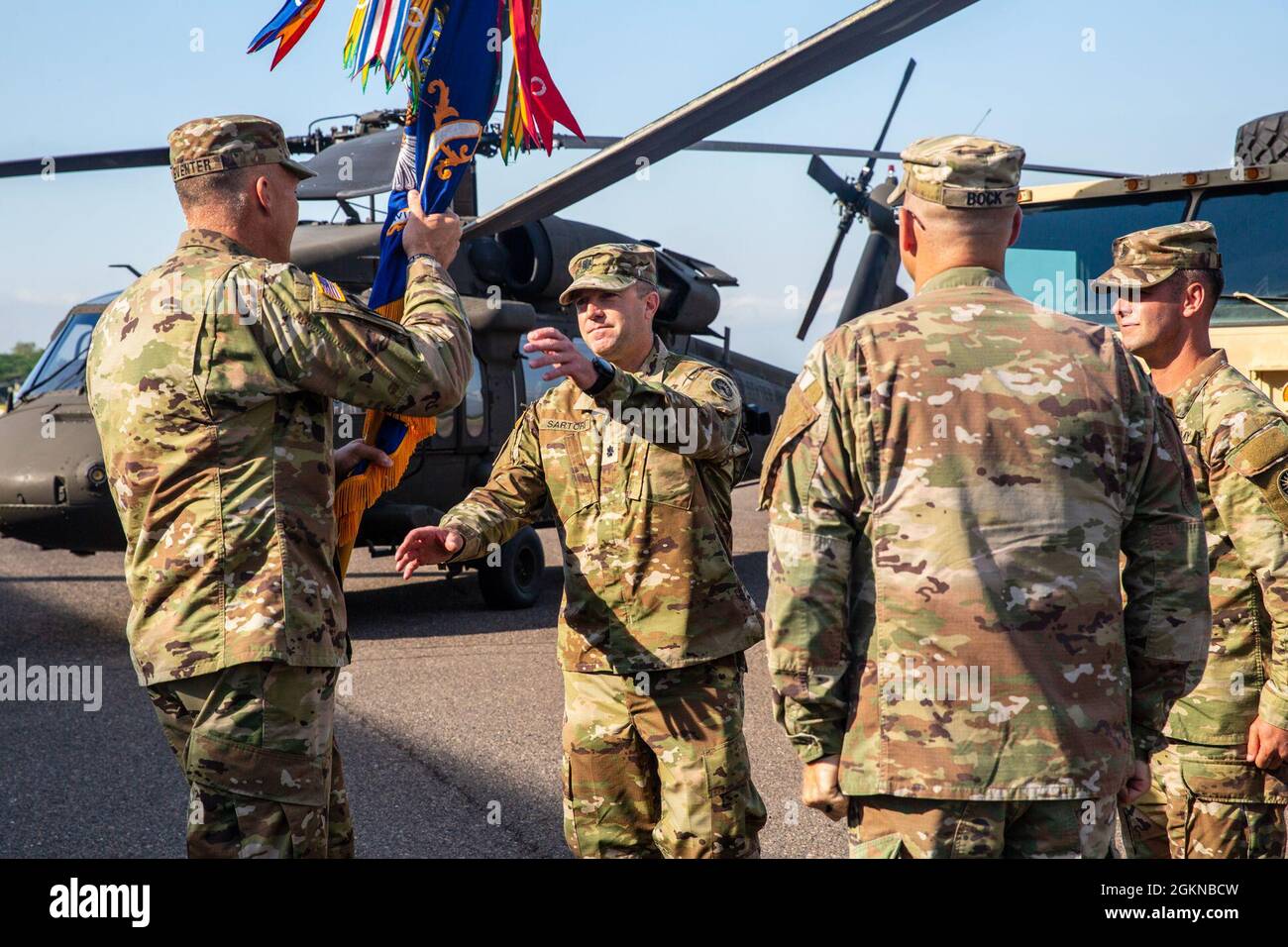 U.S. Army Col. Steven Gventer, the commander of Joint Task Force-Bravo ...