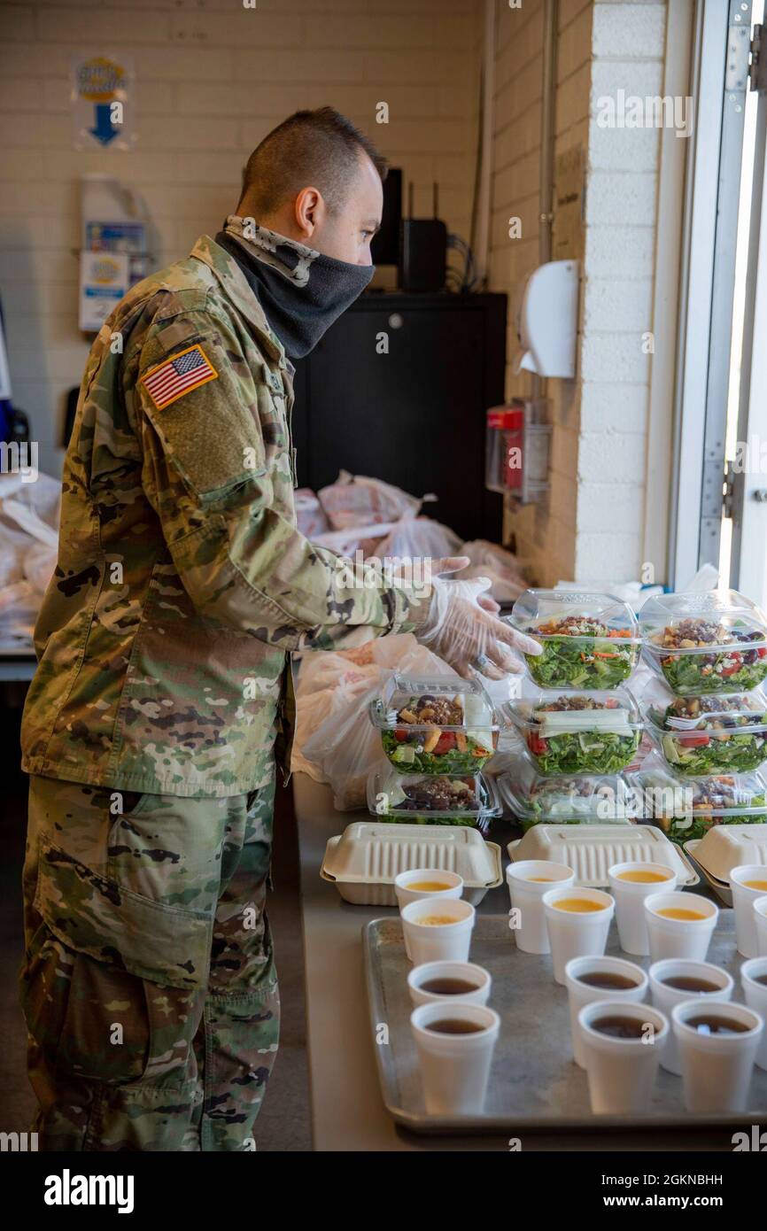 Spc. Joseph Moraga, a military policeman with the Arizona Army National ...