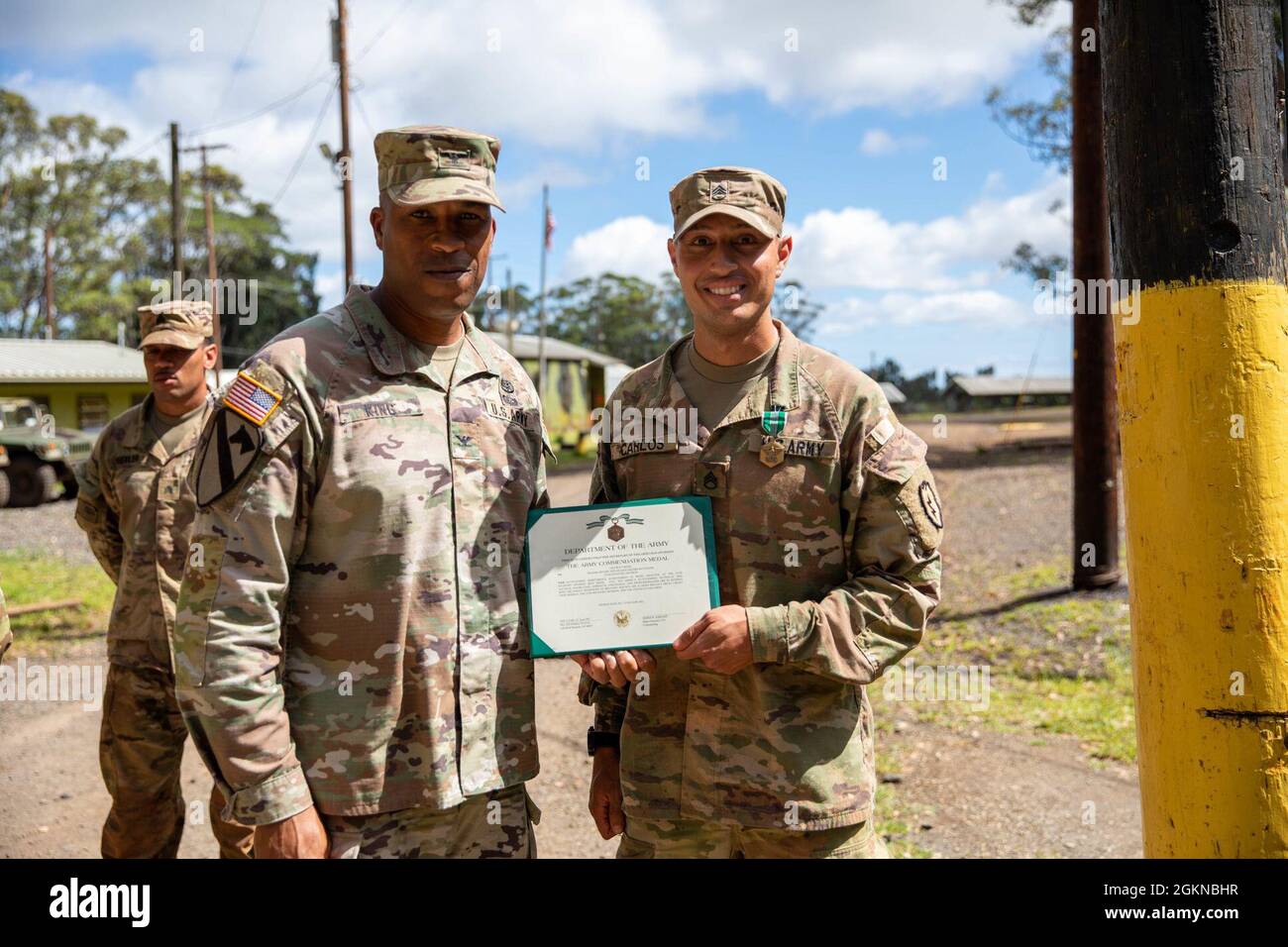 Staff Sgt. John Carlos, a platoon sergeant with the 325th Brigade ...