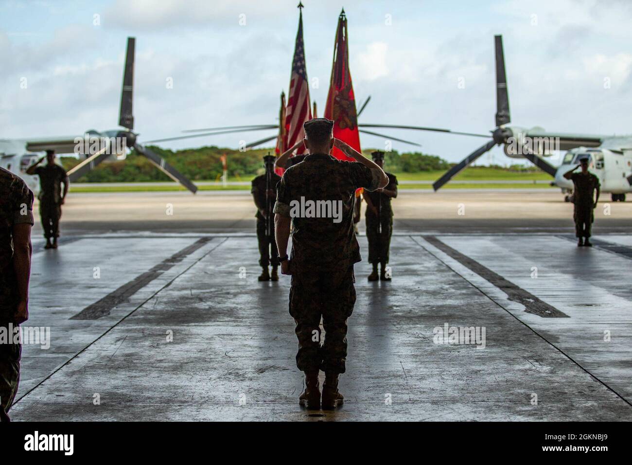 U.S. Marine Corps Brig. Gen. Chris McPhillips, commanding general of ...