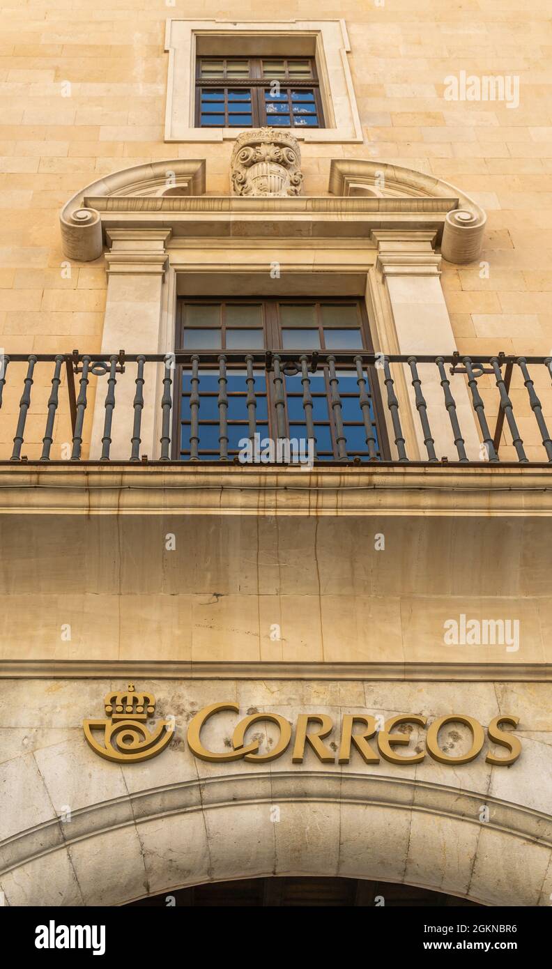 Palma de Mallorca, Spain; september 10 2021: Close-up of the logo of ...
