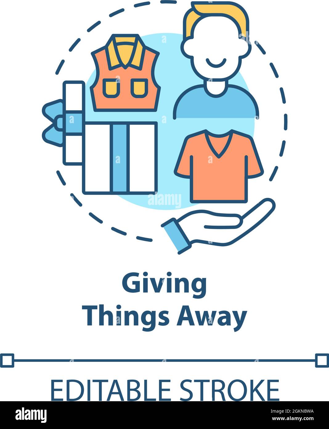 Giving away for free Cut Out Stock Images & Pictures - Alamy