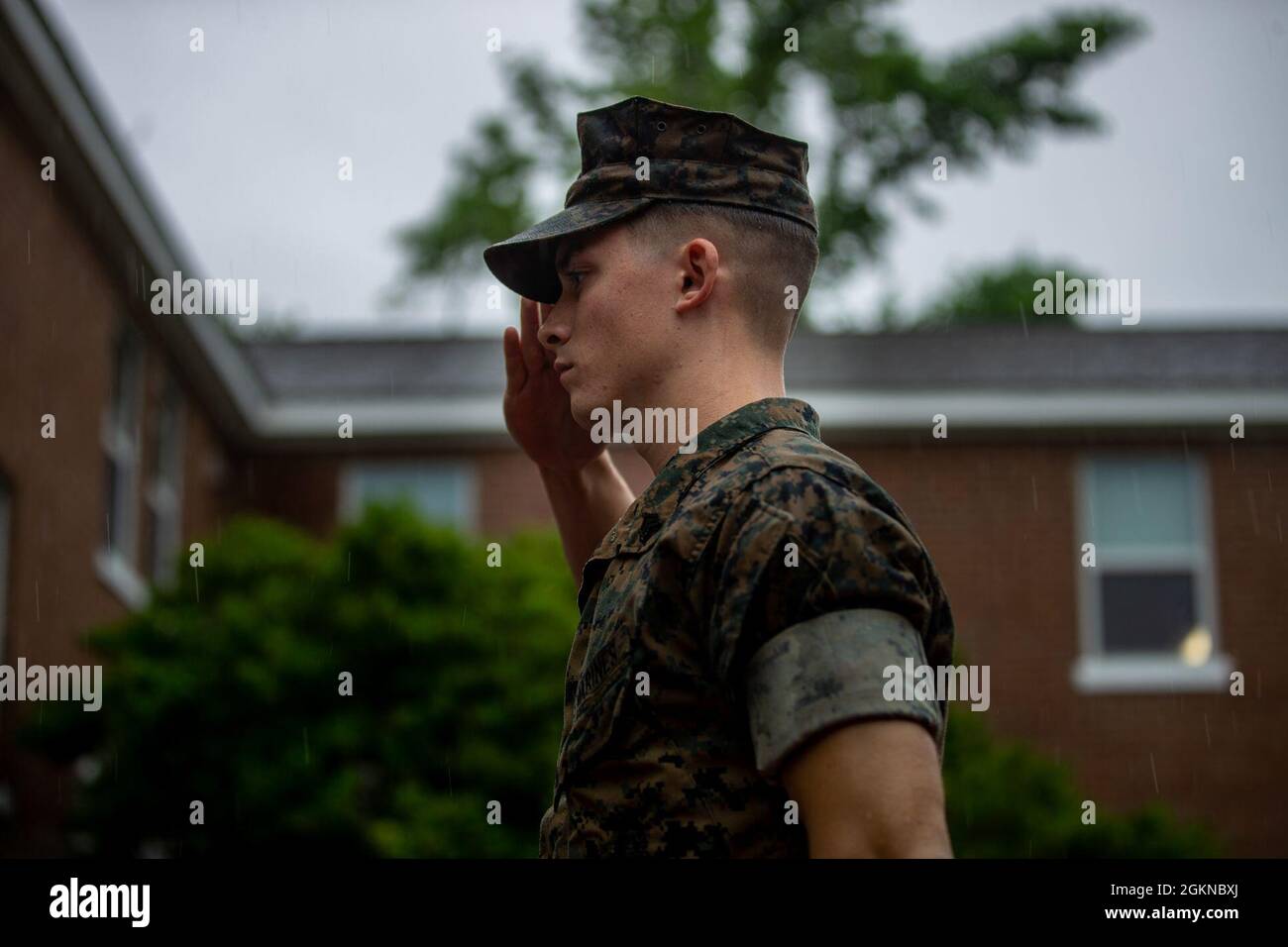 U.S. Marine Corps Sgt. George Roach, a chemical, biological ...