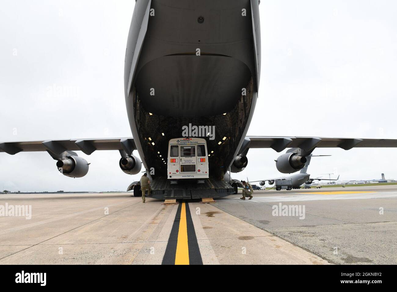 A U.S. Air Force Airman with the North Carolina Air National Guard ...