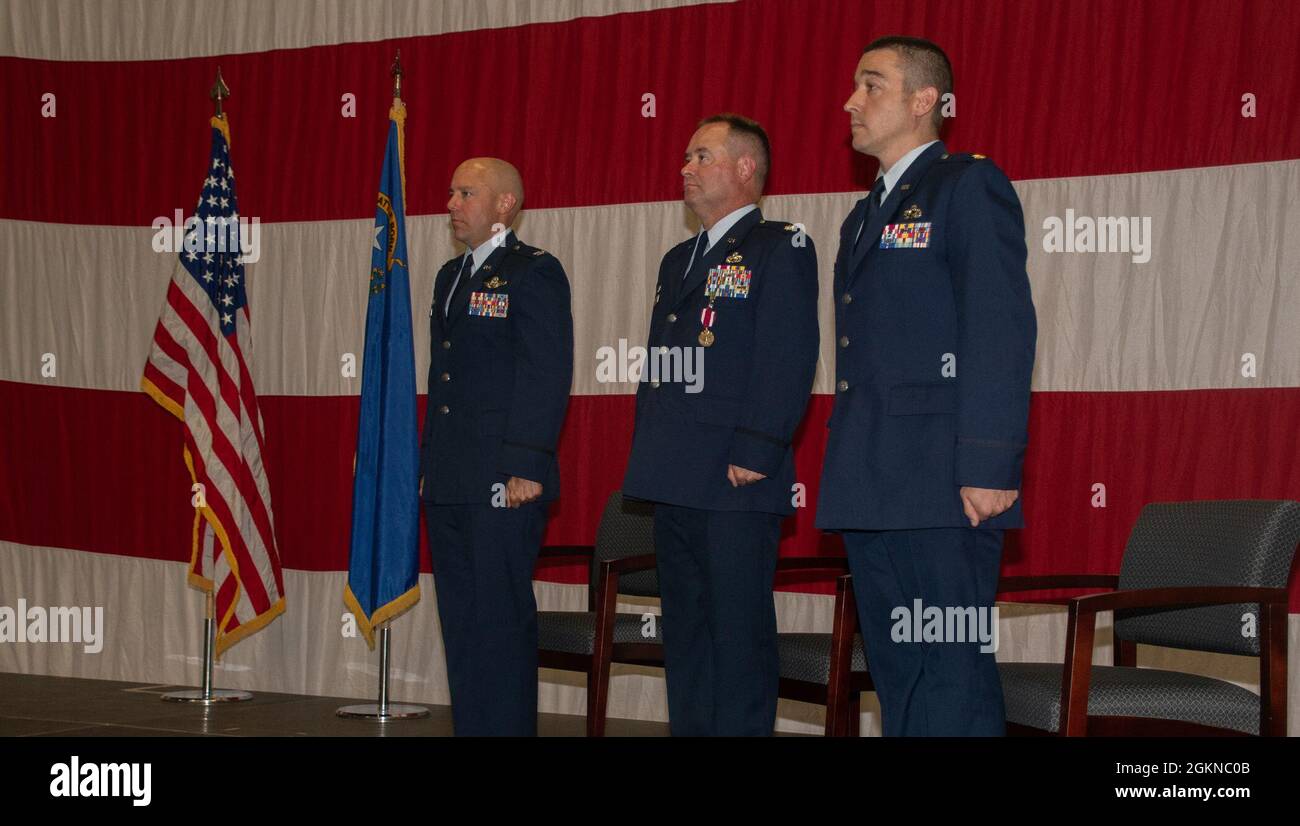 Col. David Chauvin (left), Nevada Air National Guard Chief of Staff, Lt ...