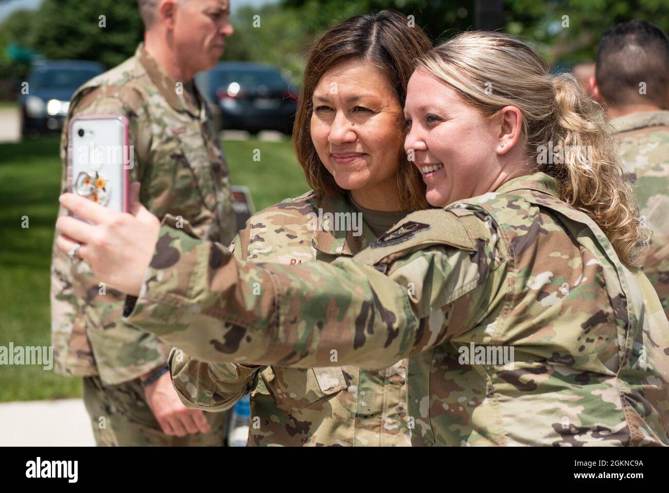 Chief Master Sergeant of the Air Force JoAnne S. Bass poses for a photo ...