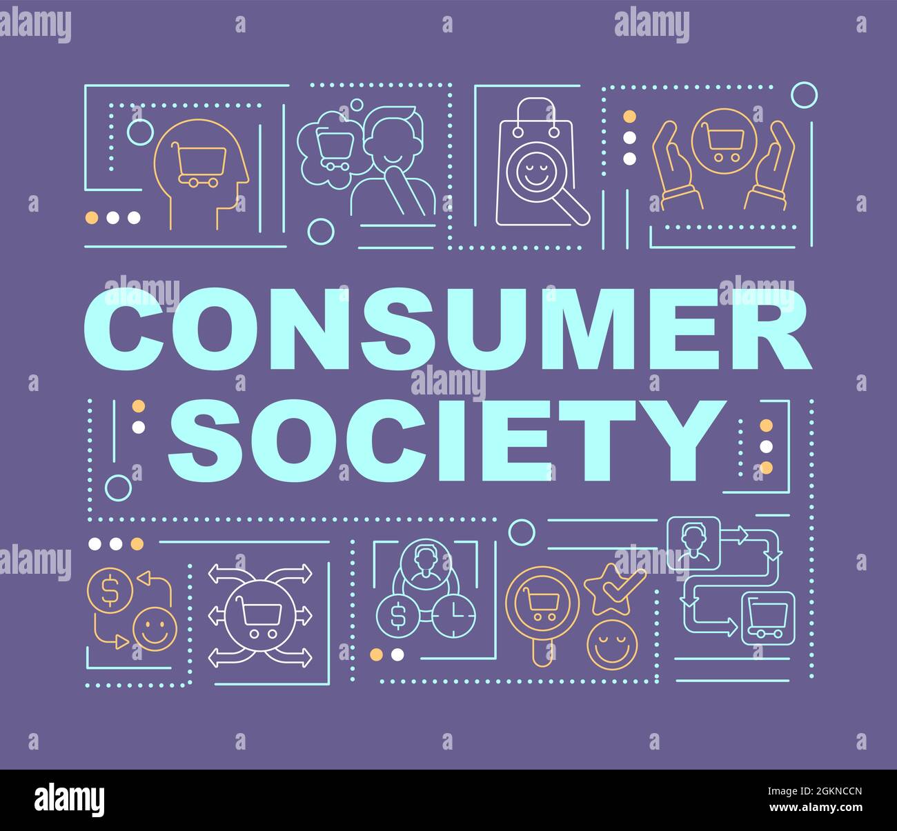 Consumerism society word concepts banner Stock Vector Image & Art - Alamy