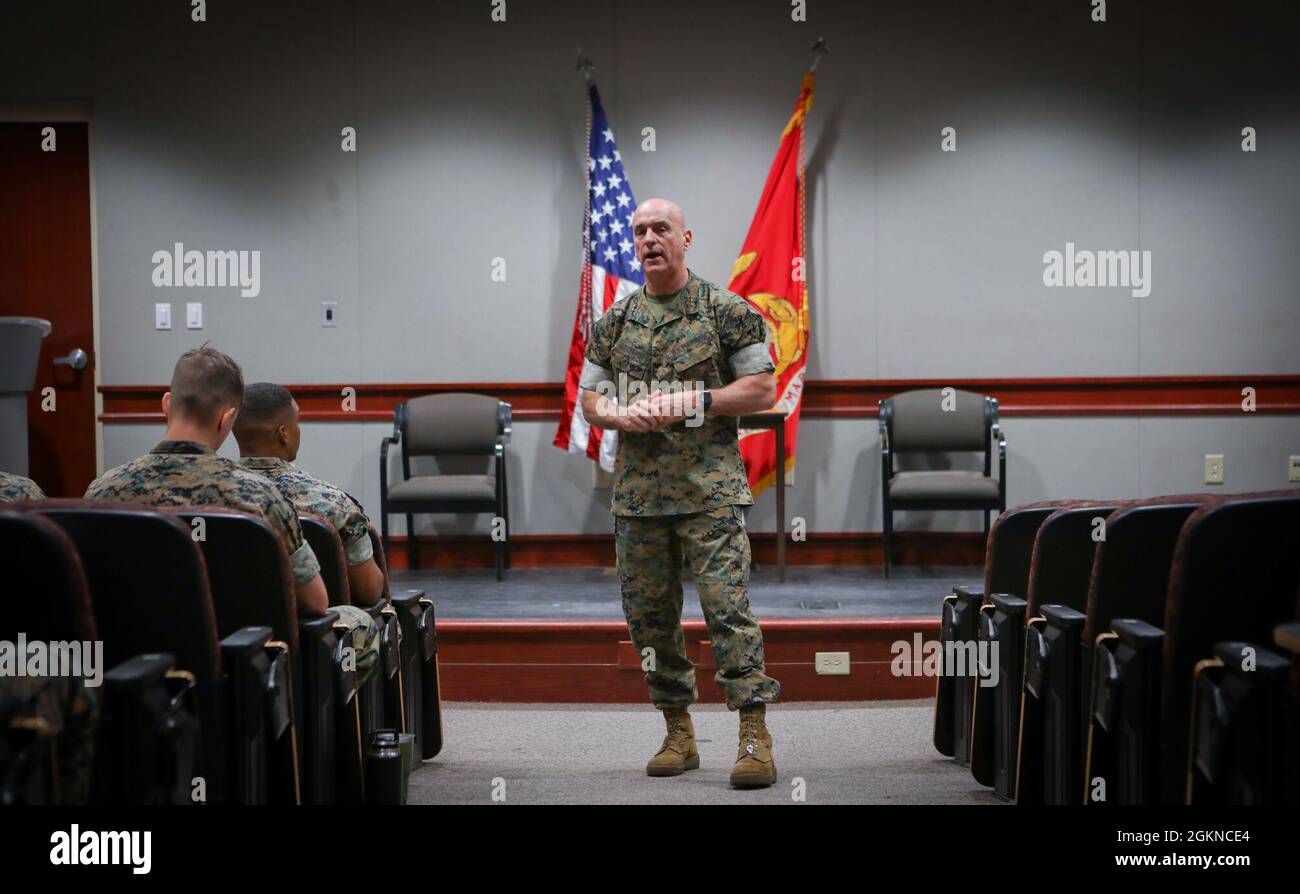 U.S. Marine Corps Lt. Gen. David A. Ottignon, Deputy Commandant ...