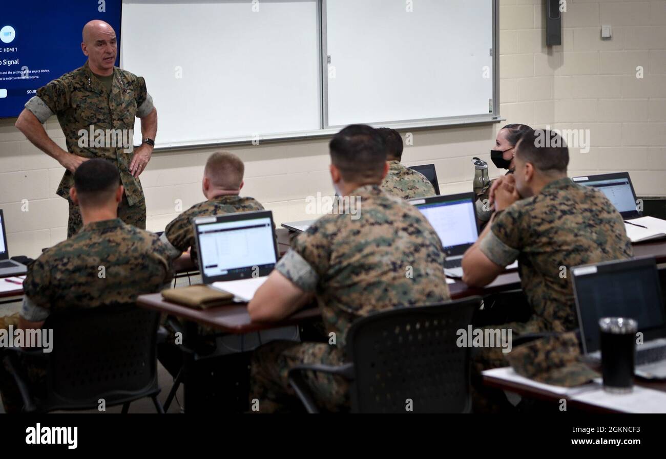 U.S. Marine Corps Lt. Gen. David A. Ottignon, Deputy Commandant ...