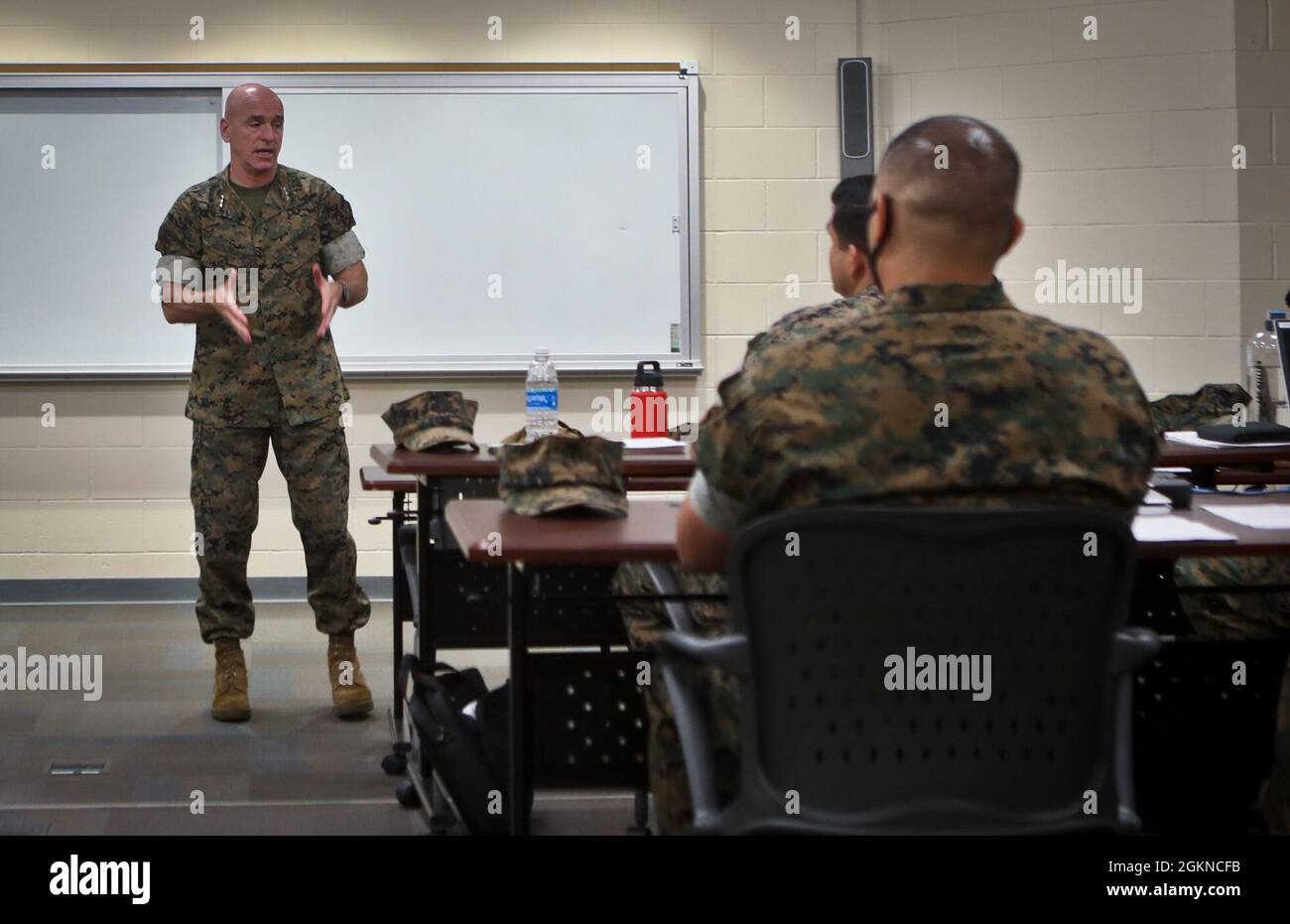 U.S. Marine Corps Lt. Gen. David A. Ottignon, Deputy Commandant ...