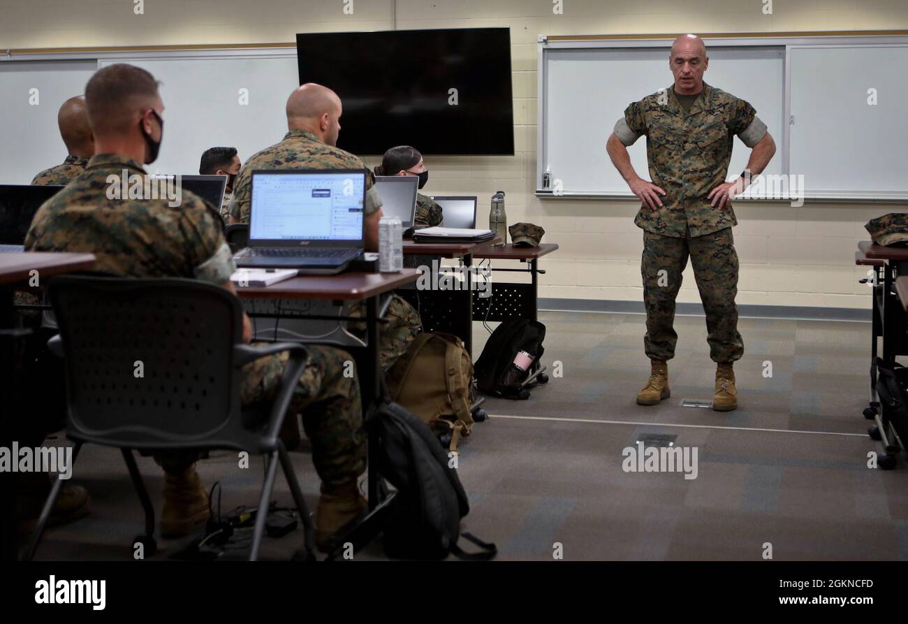 U.S. Marine Corps Lt. Gen. David A. Ottignon, Deputy Commandant ...