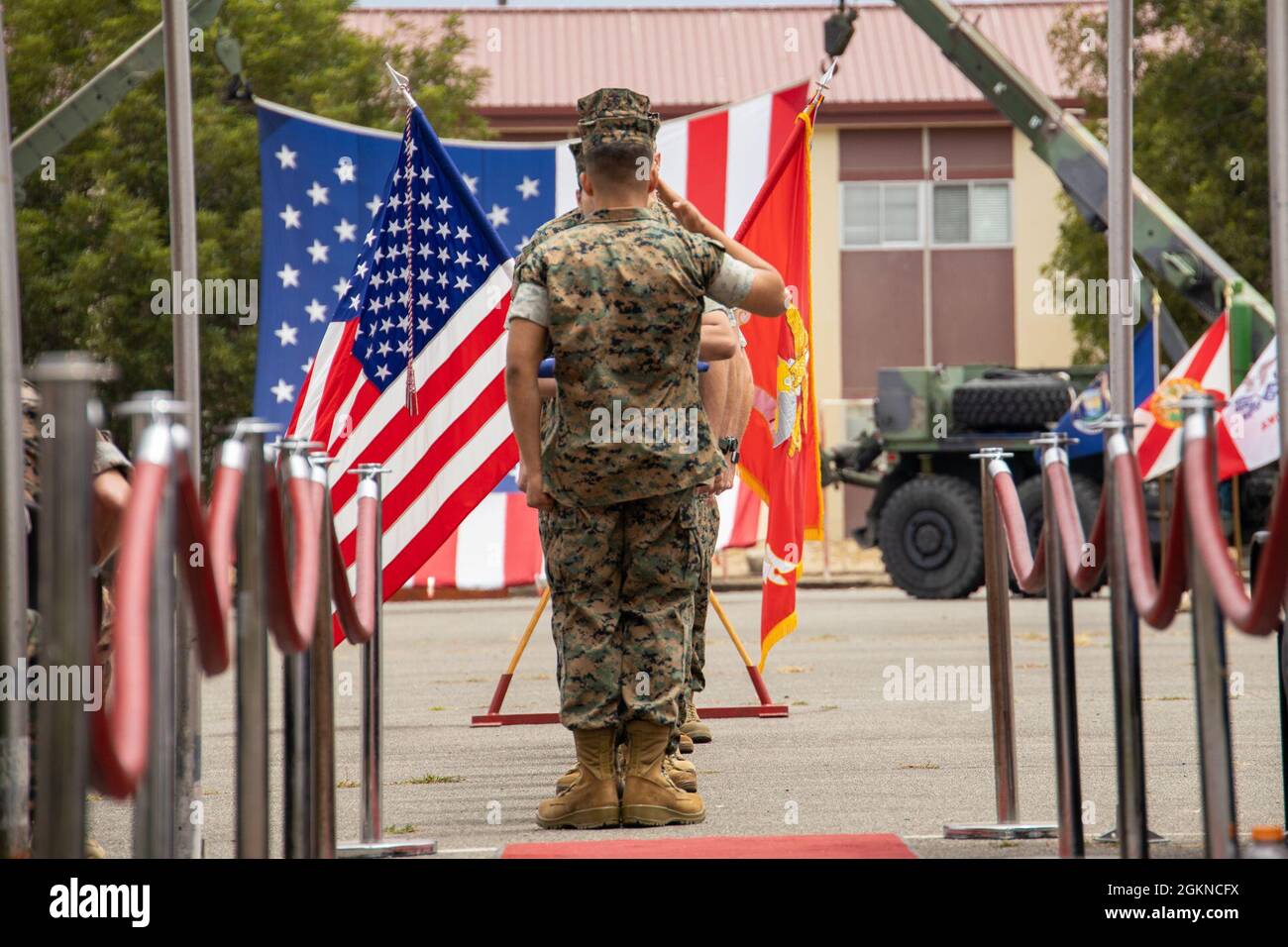 U.S. Marine Corps Chief Warrant Officer 5 Brian Hough retires after 30 ...