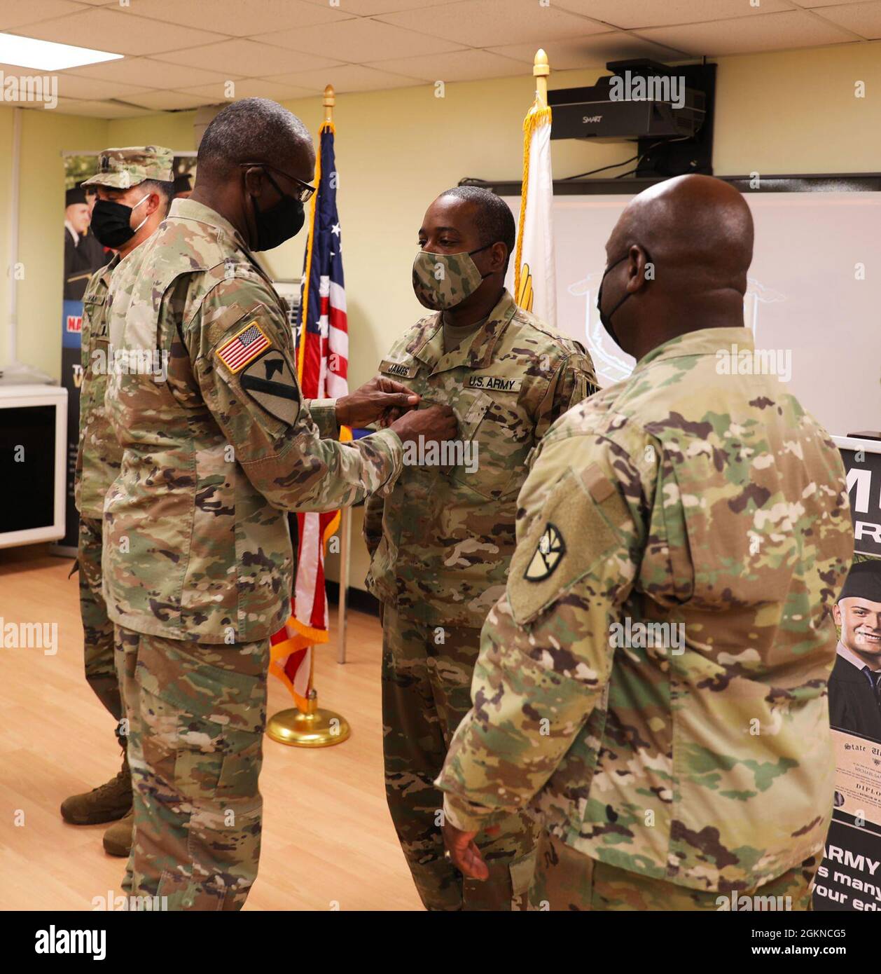 2nd Lt. Lawrence E. James Jr., 661st Military Police Law and Order ...
