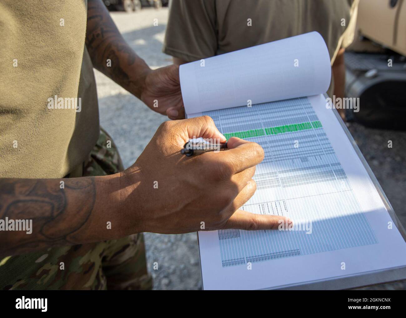 Sgt. 1st Class Jeffrey Bryant, mobility ammunition and operations noncommissioned officer in ...