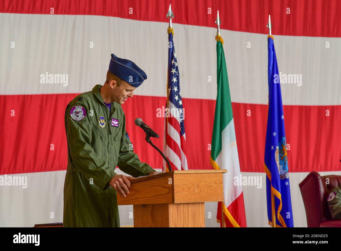 U.S. Air Force Lt. Col. Kevin Anderson, 510th Fighter Squadron (FS ...