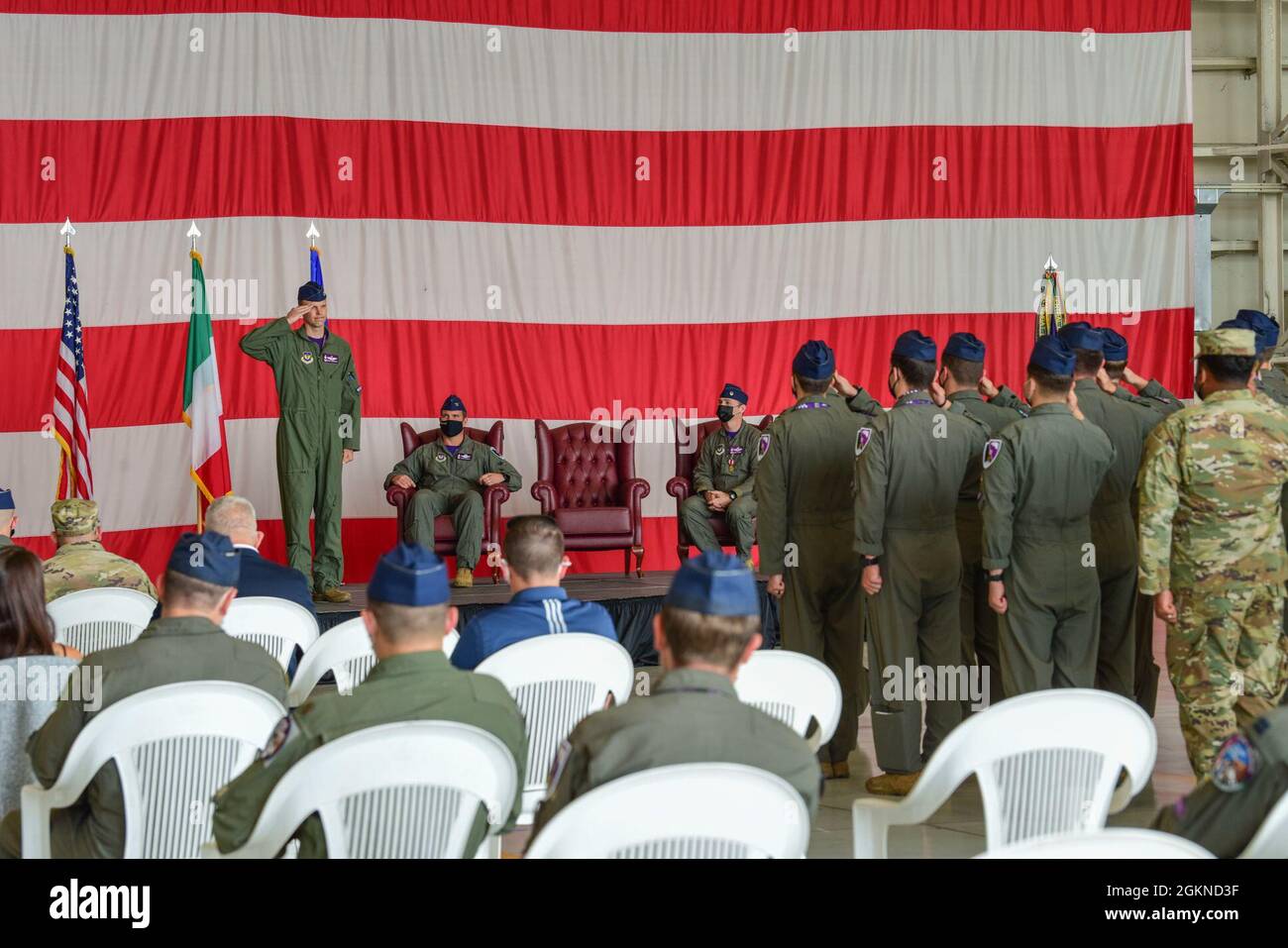 U.S. Air Force Lt. Col. Kevin Anderson, 510th Fighter Squadron (FS ...