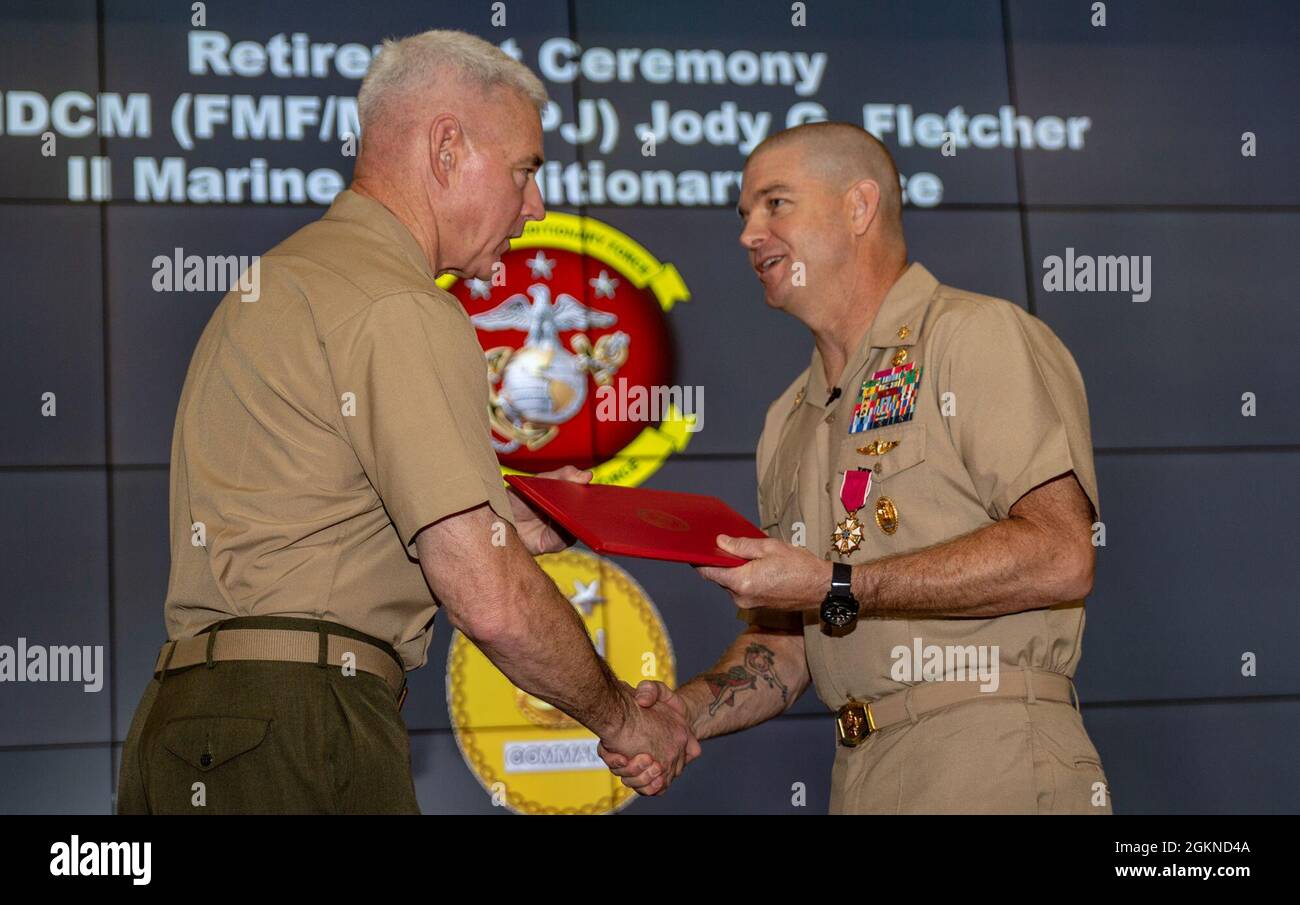 U.S. Navy Master Chief Petty Officer Jody Fletcher, Command Master ...