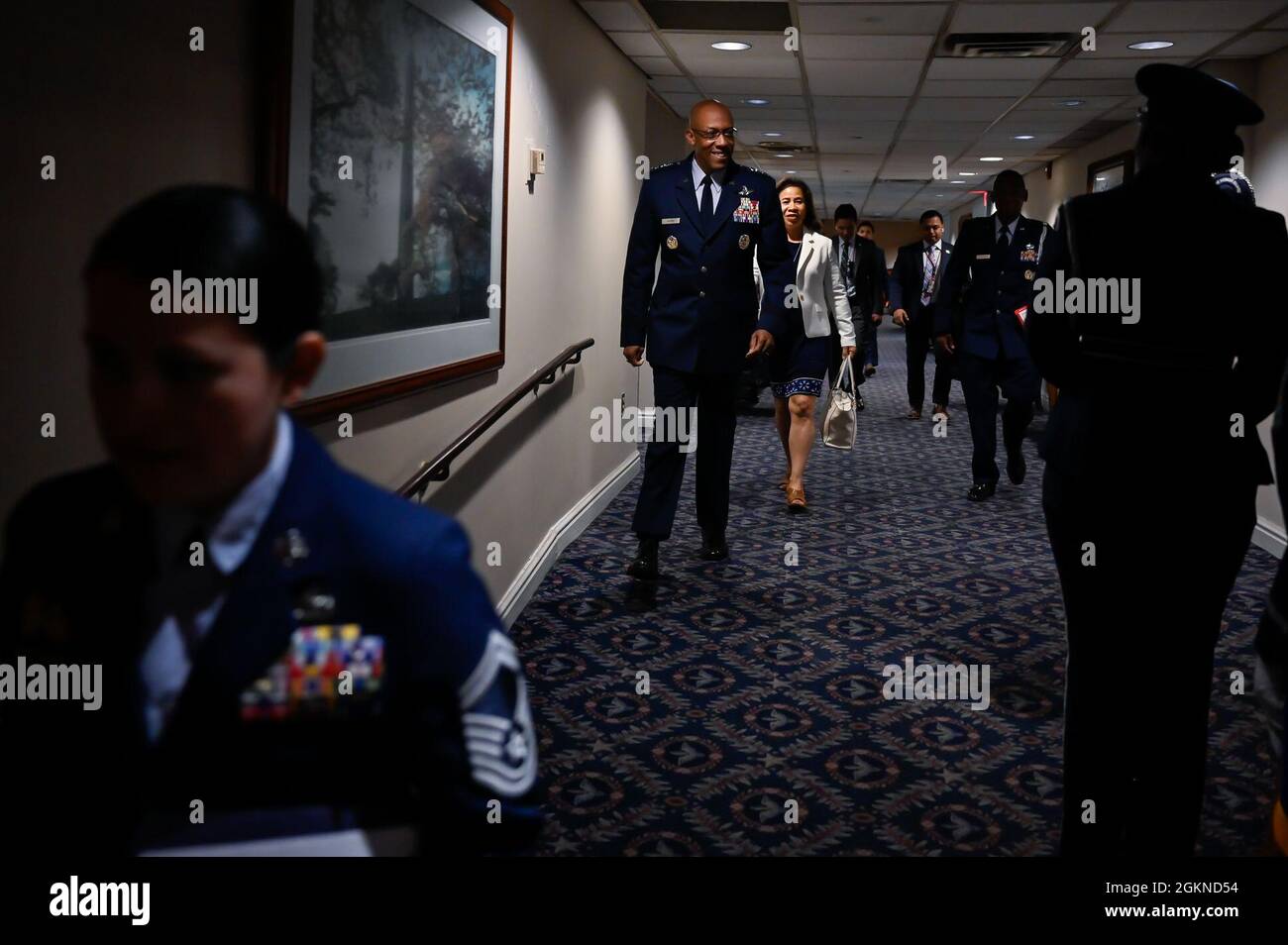 Gen robert brown hi-res stock photography and images - Alamy