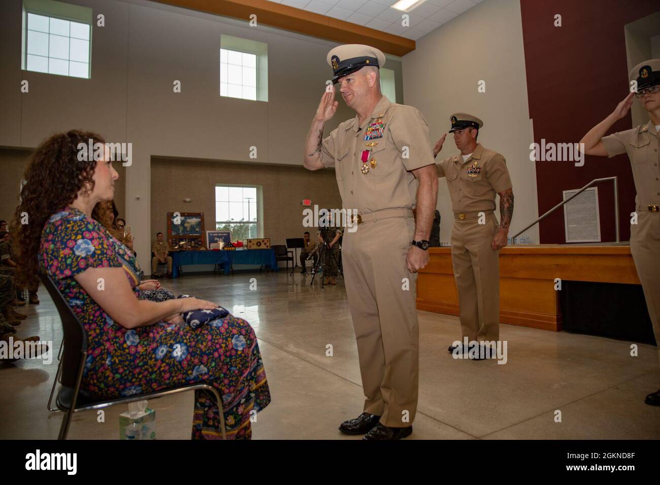 U.S. Navy Master Chief Petty Officer Jody Fletcher, Command Master ...