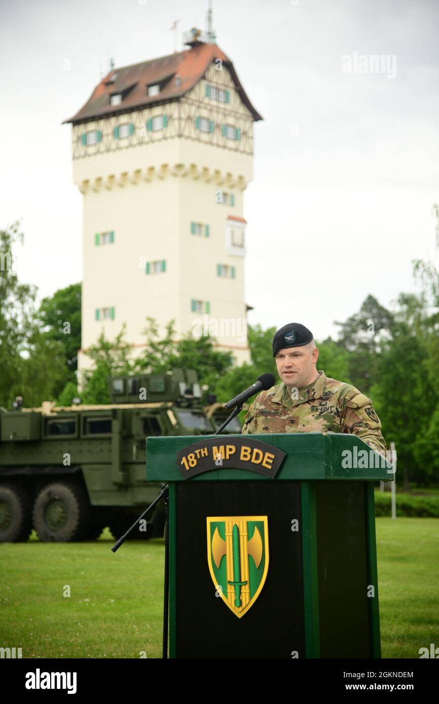 Incoming 18th Military Police Brigade Commander 18th Military Police ...