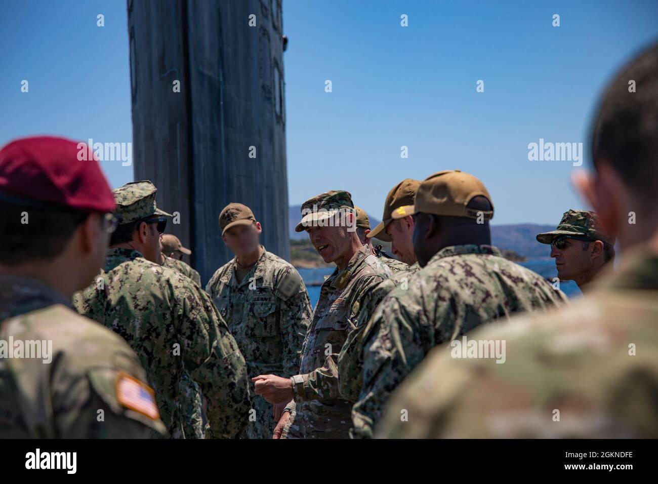 Major General Tabor, Commanding General of Special Operations Command ...
