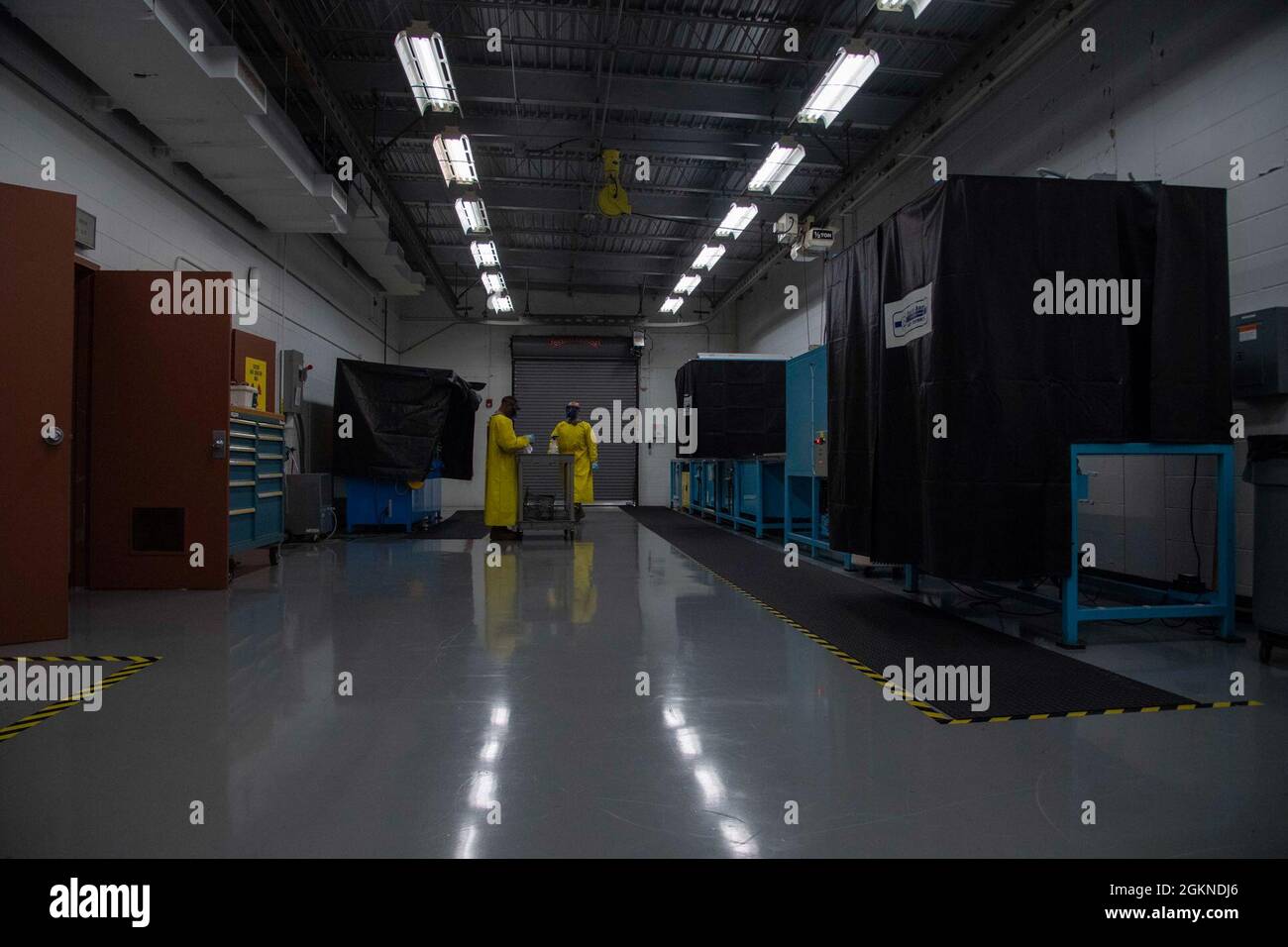 Maintainers with the 6th Maintenance Squadron nondestructive ...