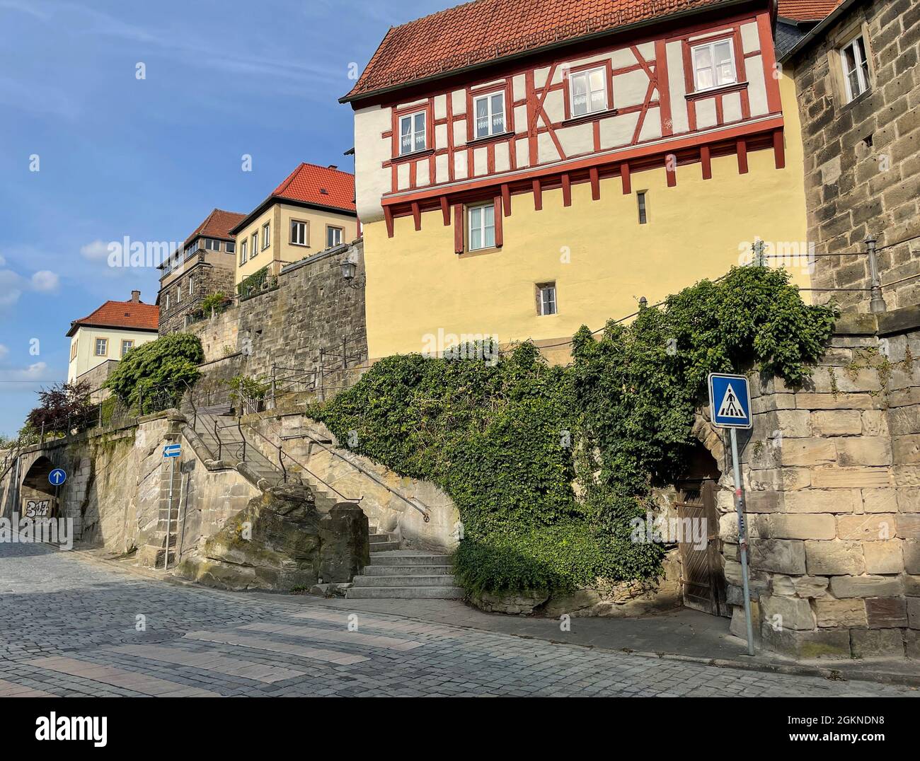 Old town of Kulmbach in Bavaria Germany Stock Photo - Alamy