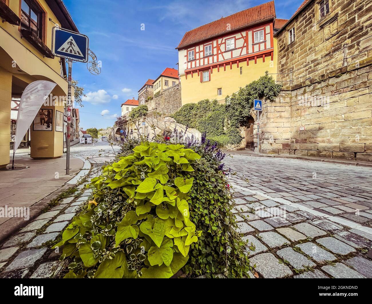 Old town of Kulmbach in Bavaria Stock Photo - Alamy