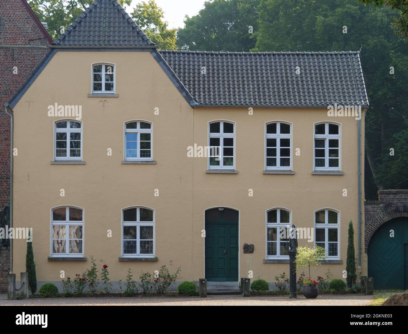 Marienthal Village at the river Issel Stock Photo - Alamy