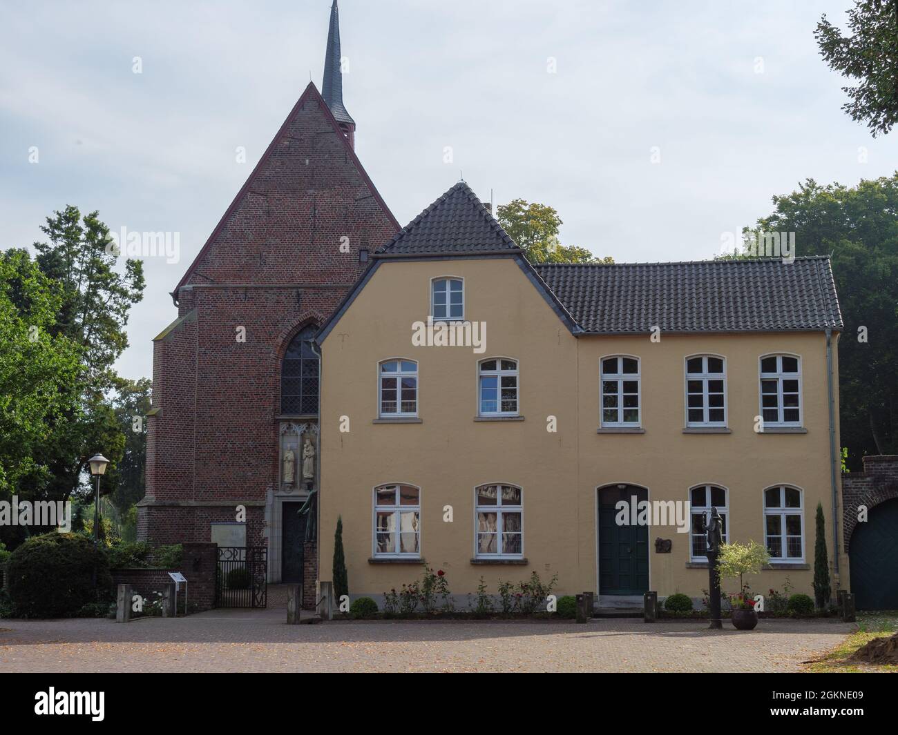 Marienthal Village at the river Issel Stock Photo - Alamy