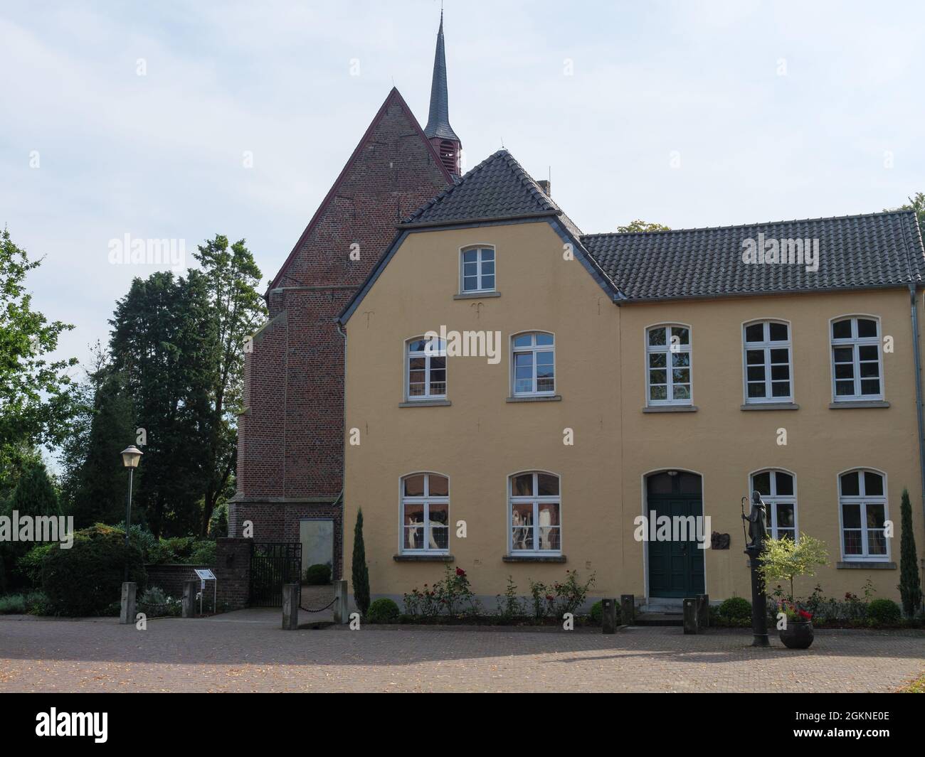 Marienthal Village at the river Issel Stock Photo - Alamy