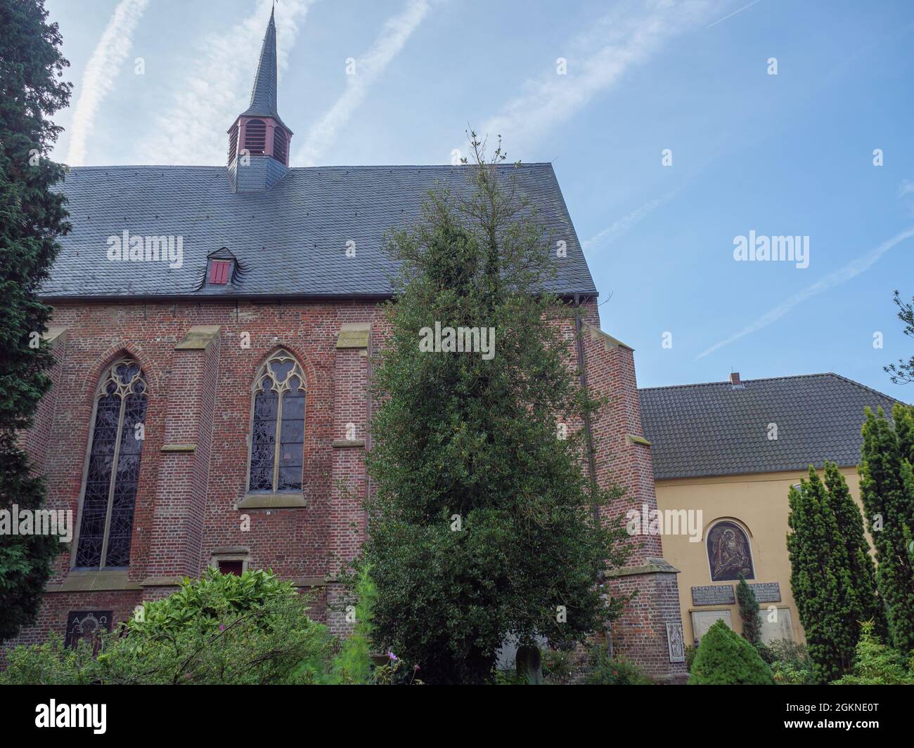 Marienthal Village at the river Issel Stock Photo - Alamy