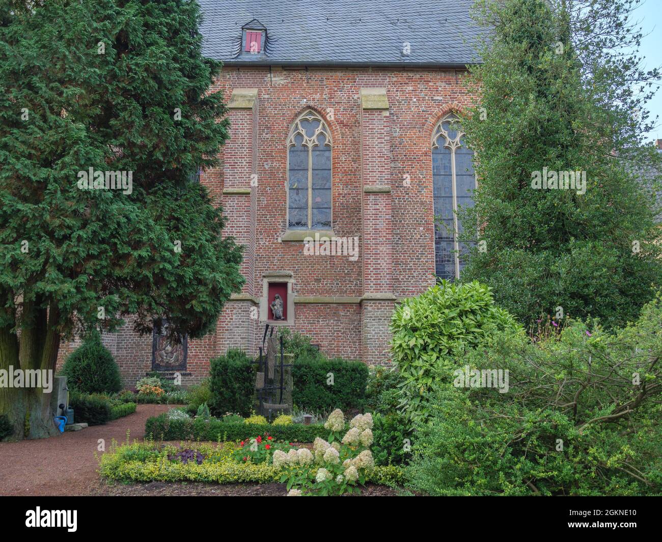 Marienthal Village at the river Issel Stock Photo - Alamy
