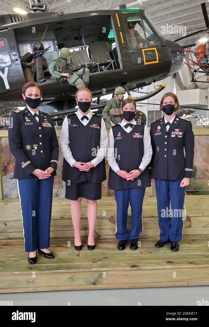 U.S. Army Lt. Col. Katherine J. Slingerland and Lt. Col. Julie A ...